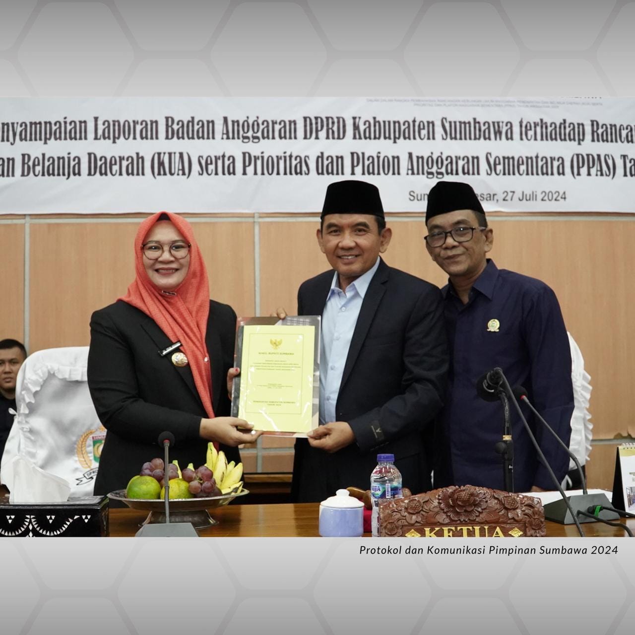 DPRD Sumbawa Setujui KUA dan PPAS Tahun Anggaran 2025 - Dinamika Sumbawa